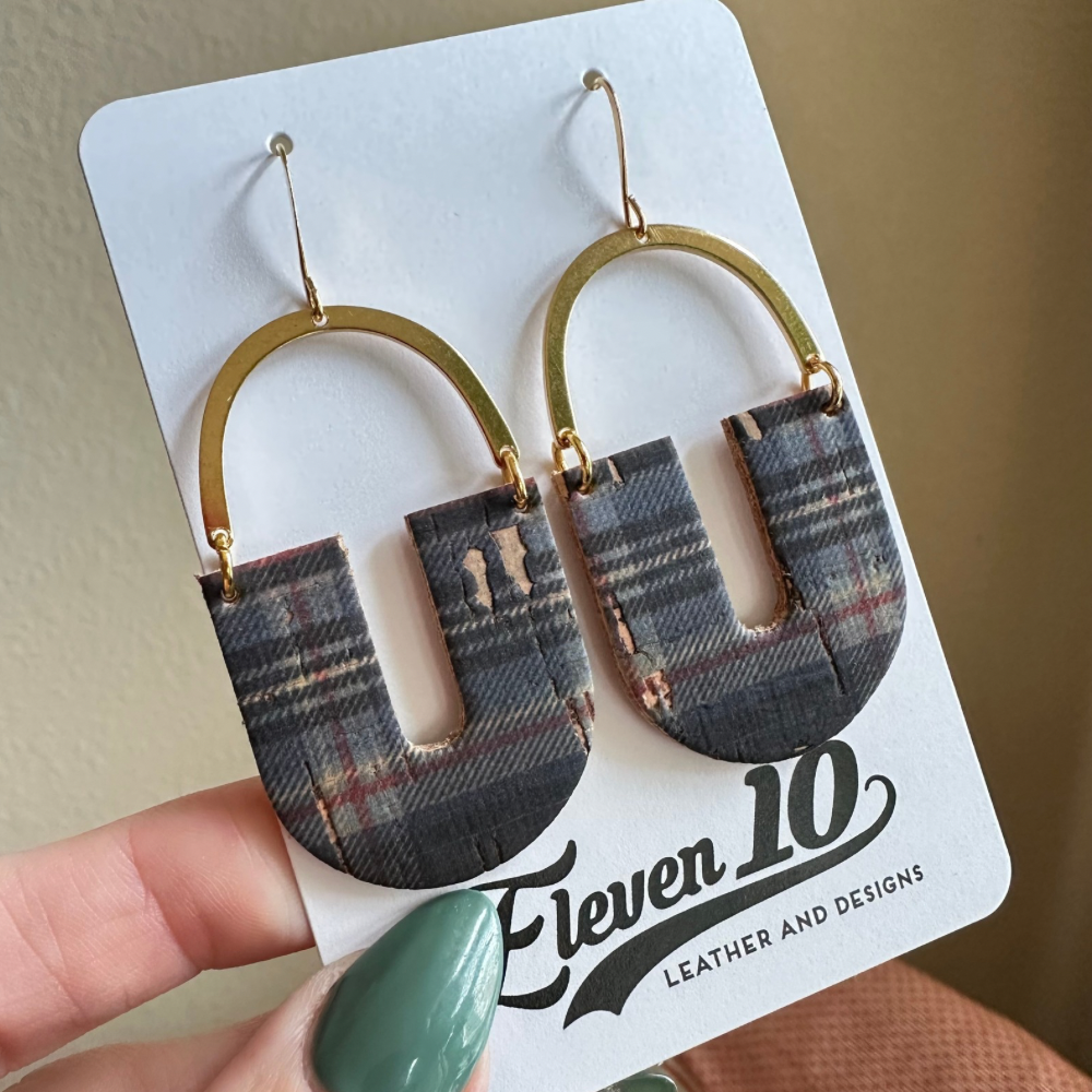 Inverness Katie Cork Earrings | Eleven10Leather – Eleven10Leather and ...